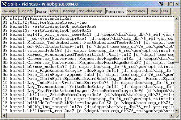 Debugging the MaxDB Kernel on Windows - How to get... - SAP Community