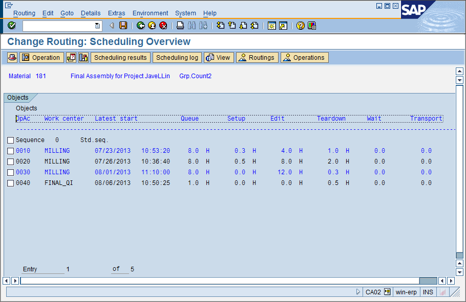 Update the material master in house production tim... - SAP Community
