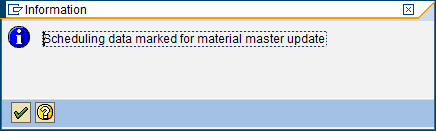 Update the material master with routing schedule f... - SAP Community