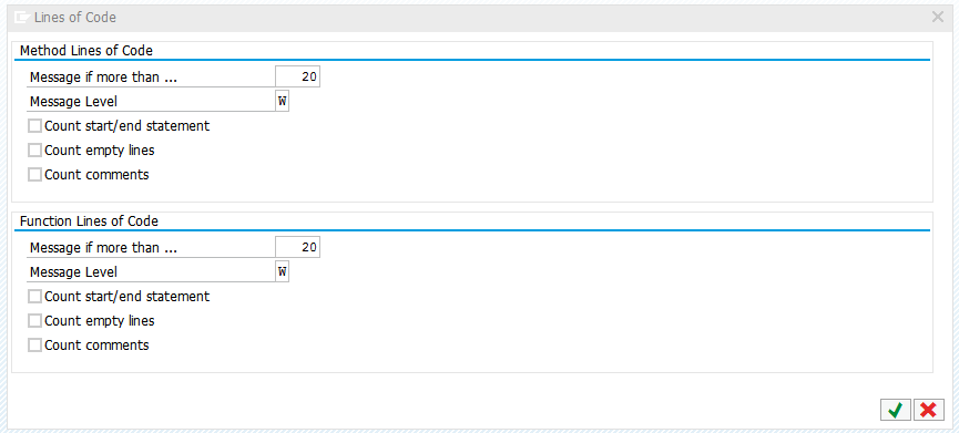 Lines of Code Check with Code Inspector - SAP Community