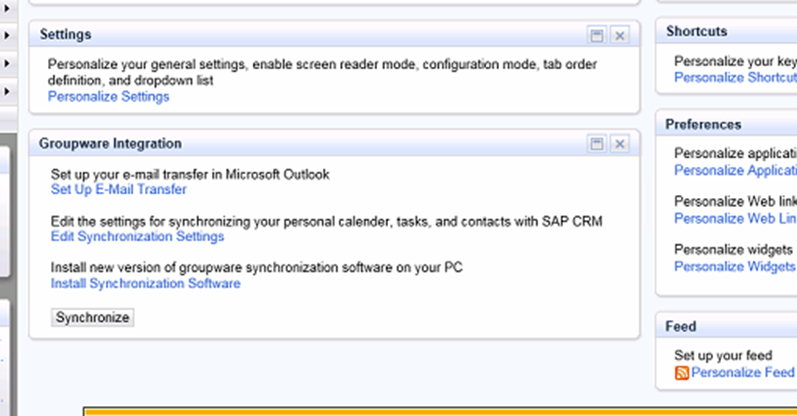 Client GW integration 10.30.00 with SAP CRM and Ou... - SAP Community