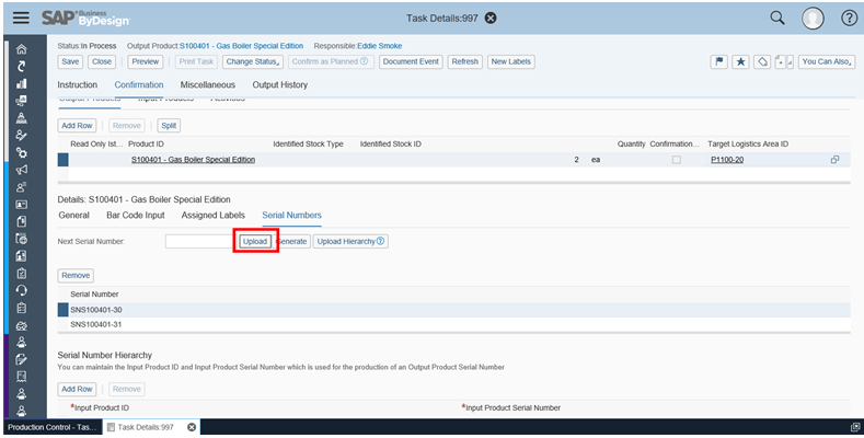 Product Serialization in Business ByDesign - Part ... - SAP Community
