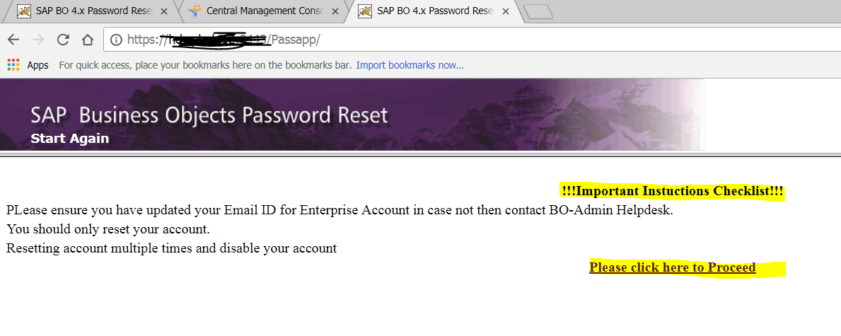 Automatic Password Reset Application for SAP Busin... - SAP Community