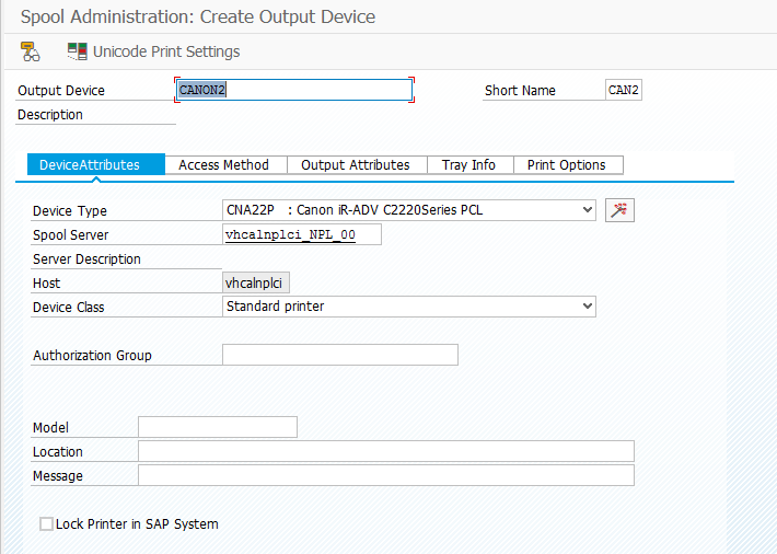 Smoketesting host-print ("L") from NetWeaver lapto... - SAP Community