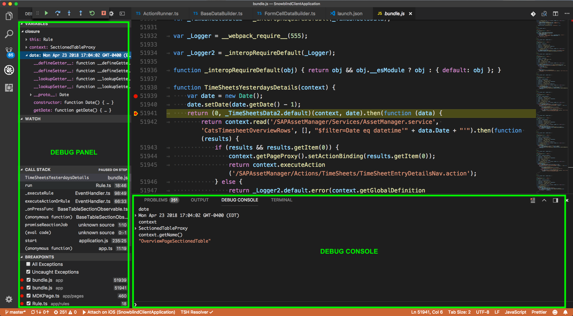 How to debug rules in the mobile development kit c... - SAP Community