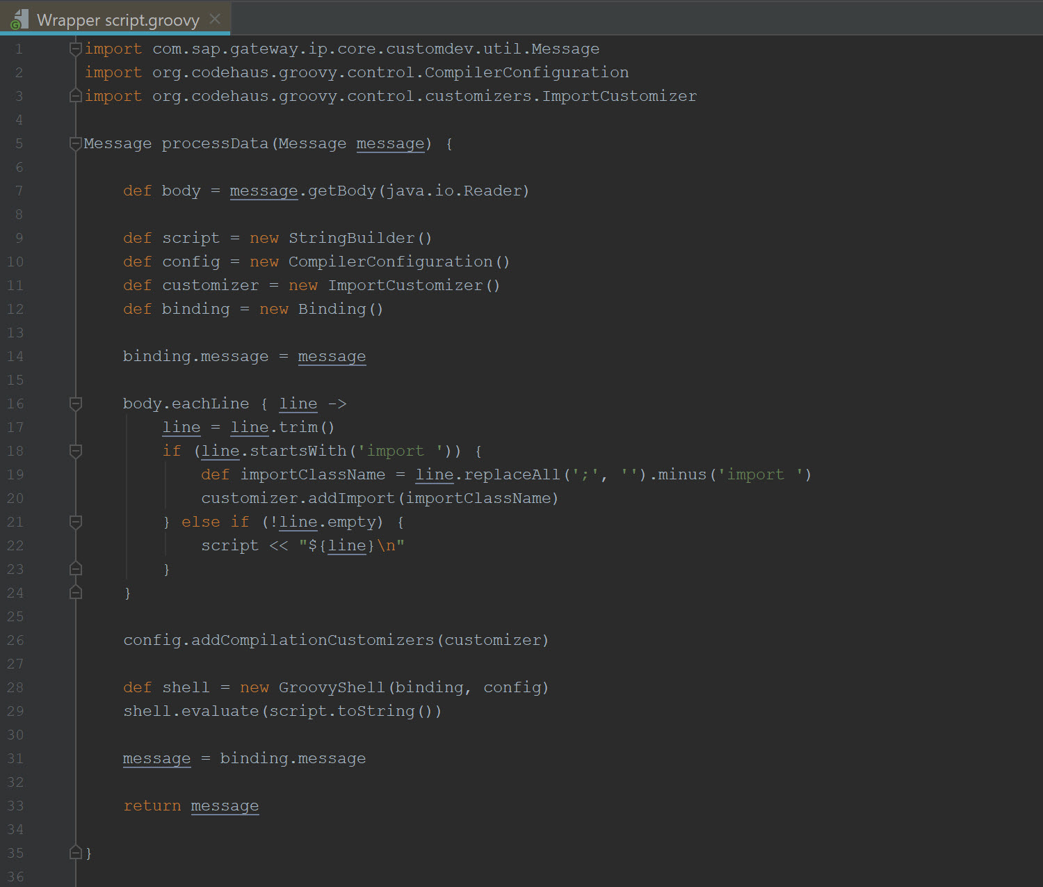 Rapid Groovy Scripting in CPI: Dynamic Loading and... - SAP Community