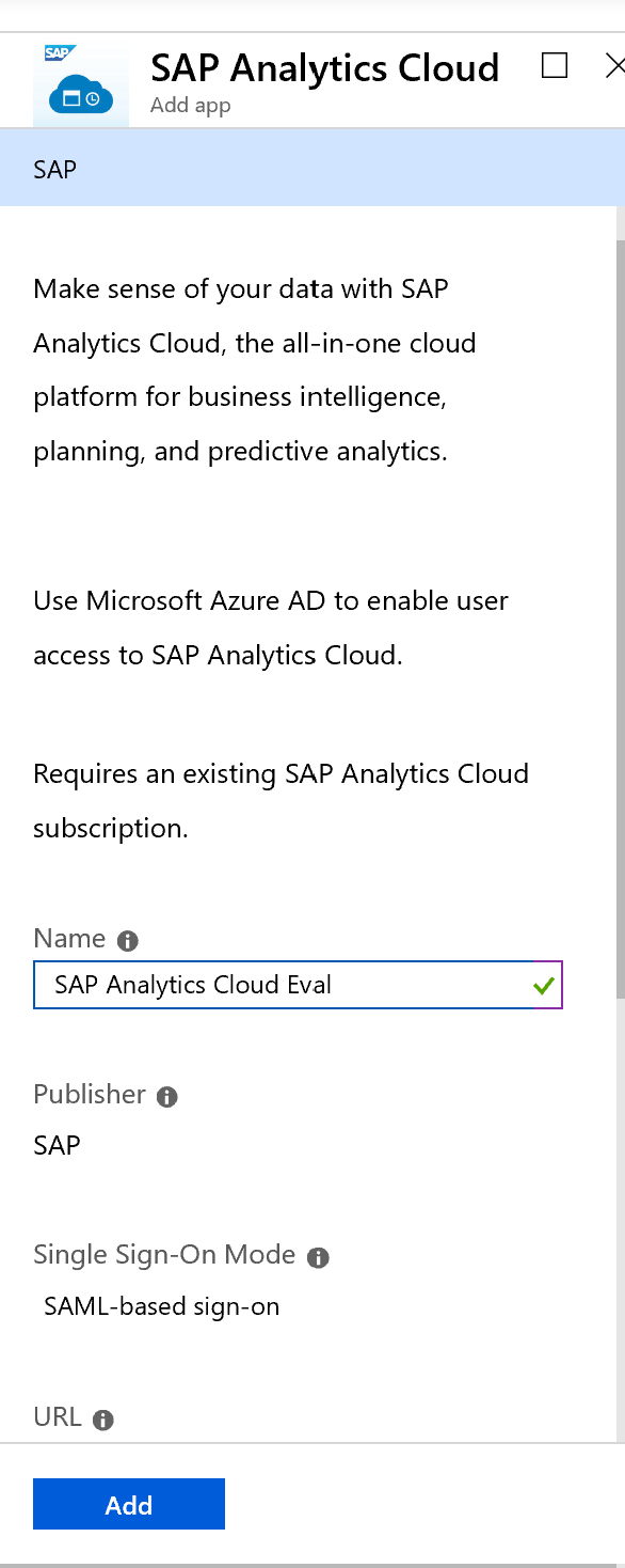 Integrating SAP Analytics Cloud with Azure AD SAML - SAP Community