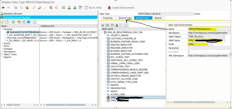 Enhance Standard Service Interface (Webservice) wi... - SAP Community