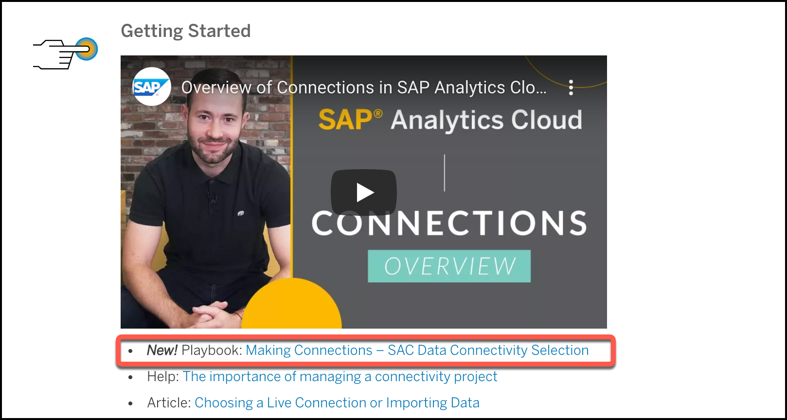 SAP Analytics Cloud Making Connections – SAC Data ... - SAP Community