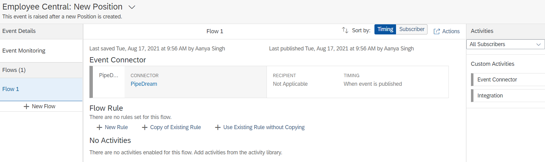 Using SuccessFactors Event Notification Subscripti... - SAP Community