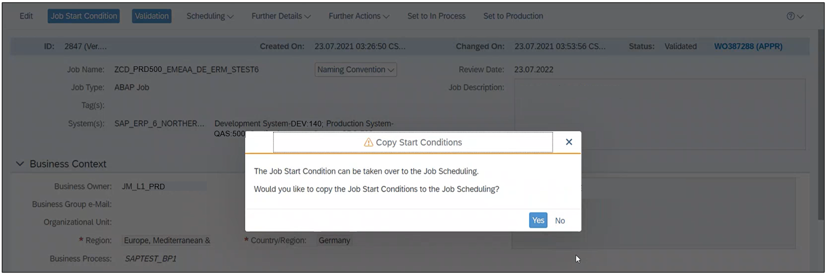 IT Automation: Background Job Request and Document... - SAP Community