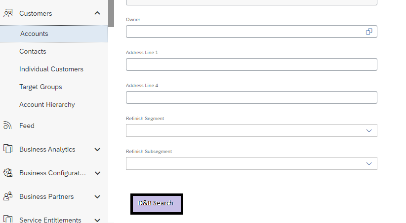 Integration of Duns and Bradstreet (D&B) with C4C - SAP Community