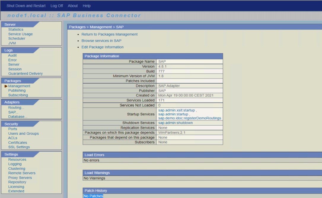 SAP Business Connector 4.8.1 Upgrade - SAP Community