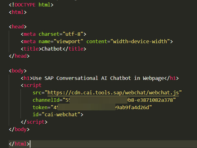 Build SAP Conversational AI Chatbot for Creating S... - SAP Community