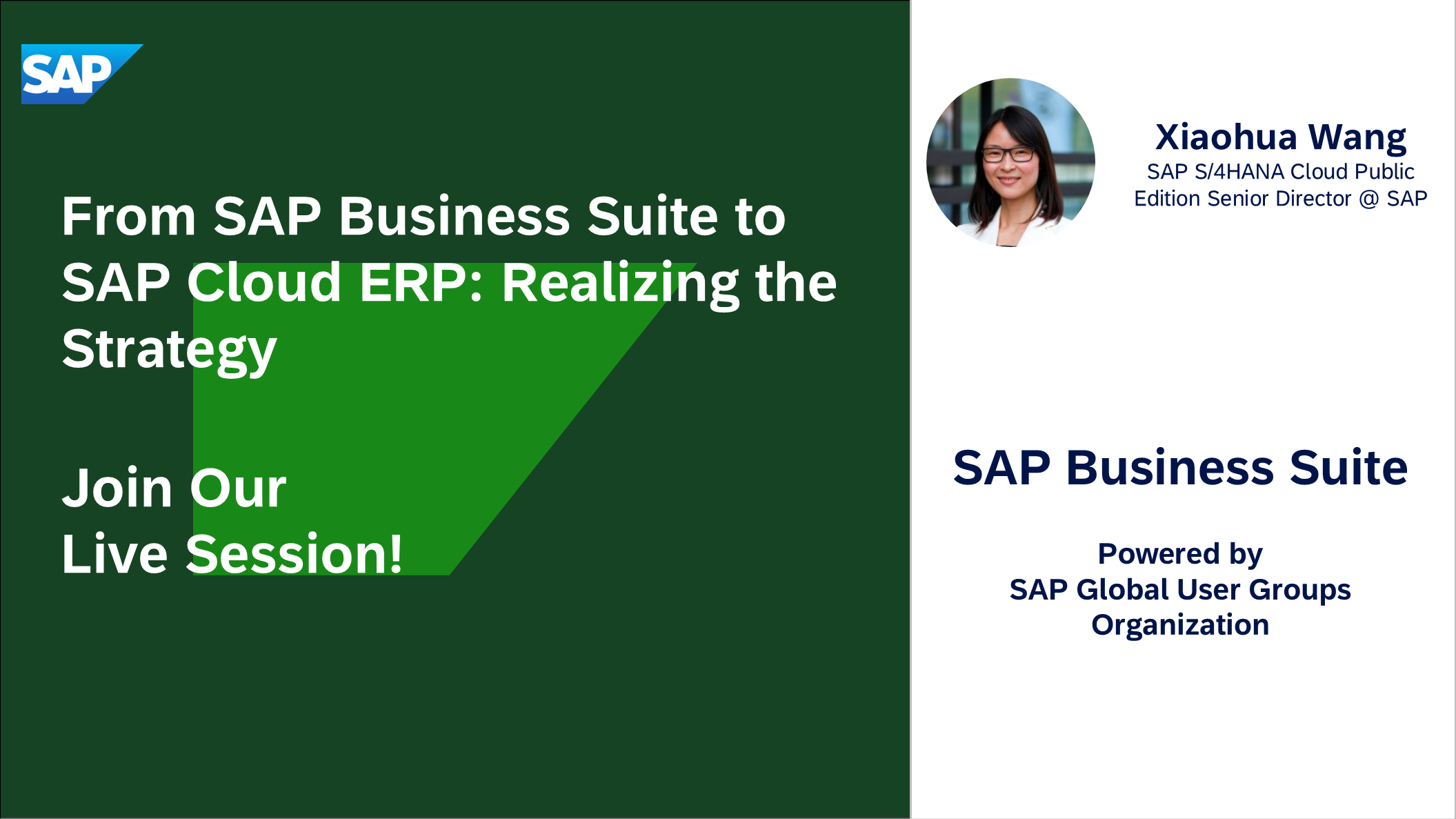 From SAP Business Suite to SAP Cloud ERP: Realizin... - SAP Community