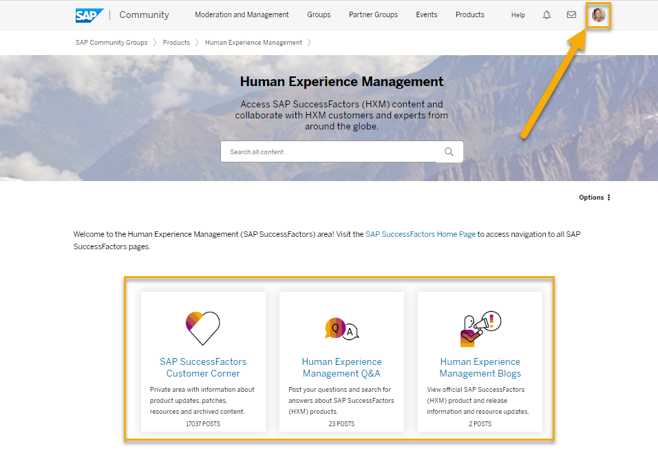 SAP SuccessFactors Community users - Important Ste... - SAP Community