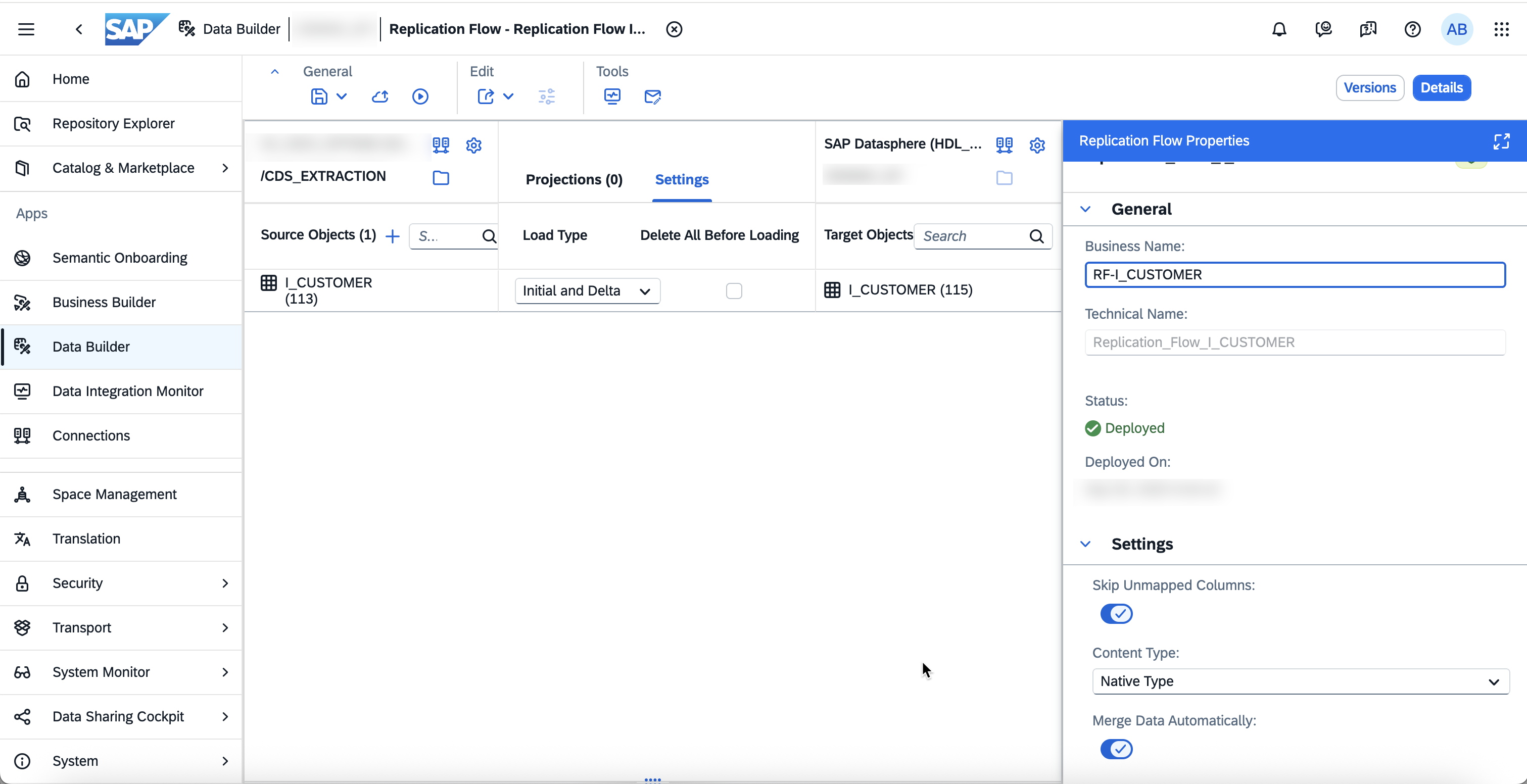 SAP Business Data Cloud - Create a custom Data Pro... - SAP Community
