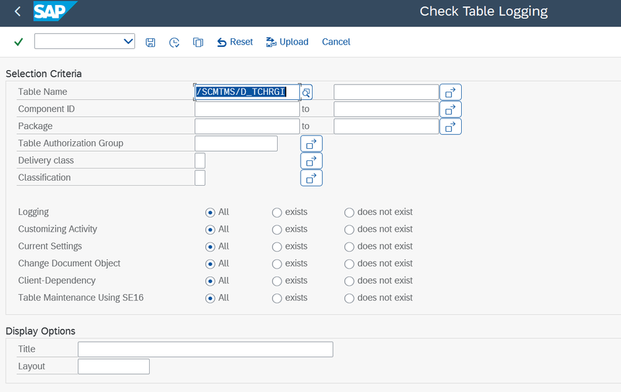 SAP TM - Managing CDHDR and CDPOS Tables for /SCMT... - SAP Community